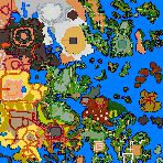 Карта "World of Enroth" к героям 5 Владыки Севера